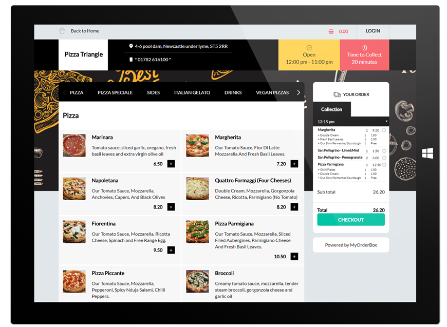 Online Ordering system for restaurants | My Order Box